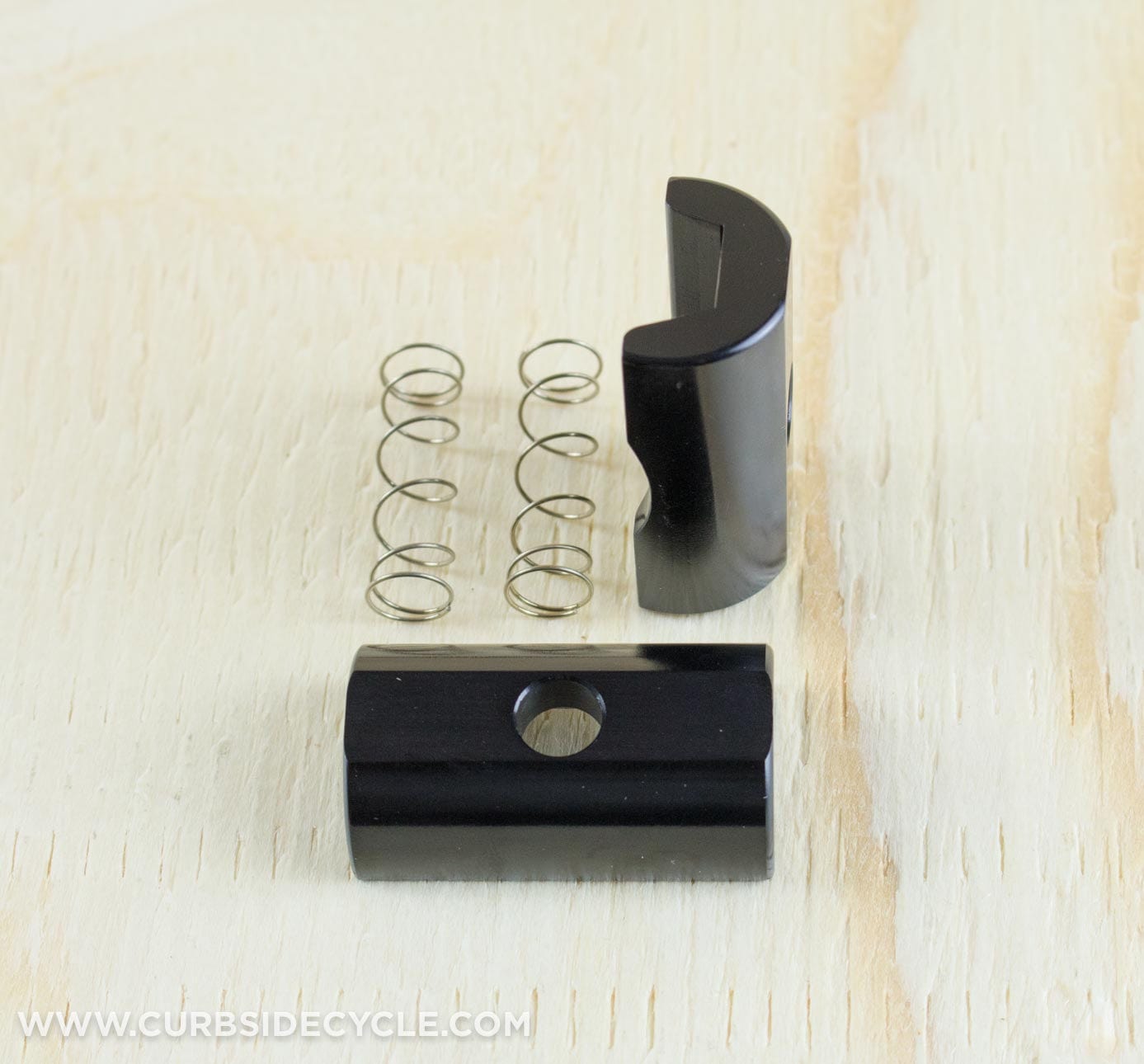 Ti Parts Workshop Hinge Clamp Plates - Aluminum