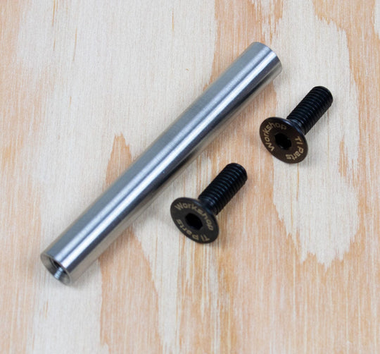 Ti Parts Workshop Rear Triangle Hinge Bush and Spindle Kit - Titanium